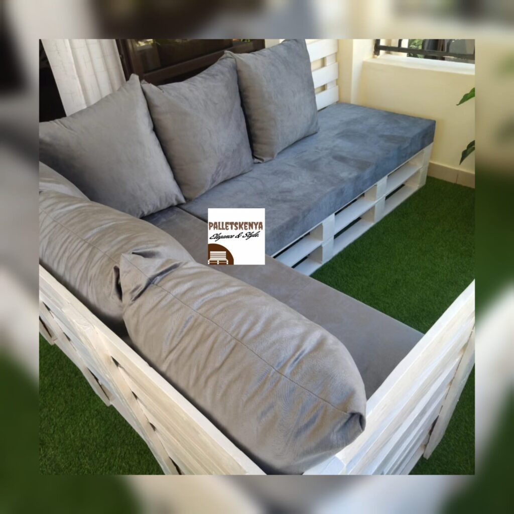 Pallet L Seat - Pallets Kenya Elegance and Style